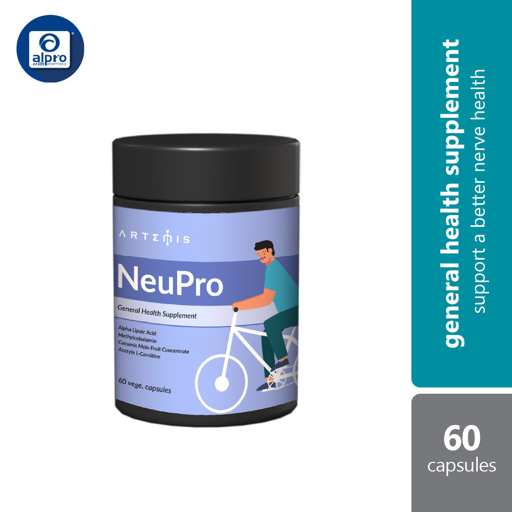 Artemis NeuPro Capsule 60s | Support A Better Nerve Health | Shopee ...