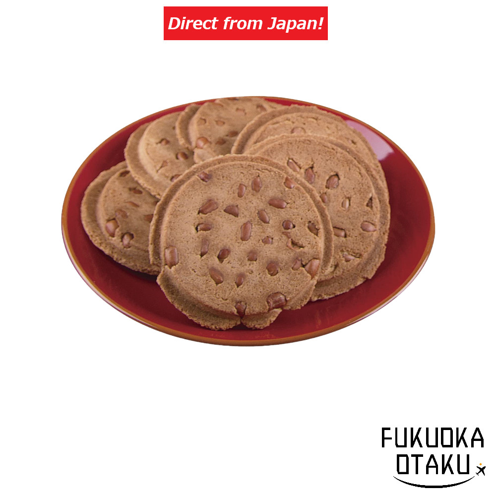 Sasaki confectionery Atsuyaki senbei 6 pieces peanut/almond 【Direct ...