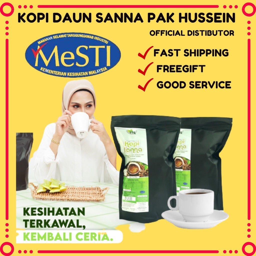 [OFFICAL DISTRIBUTOR] KOPI DAUN SANNA PAK HUSSEIN PREMIUM COFEE KOPI ...