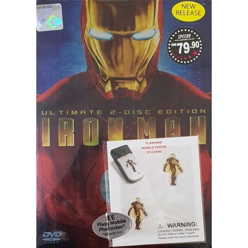 Iron Man (Original DVD)(Ultimate 2 Disc Edition) | Shopee Malaysia