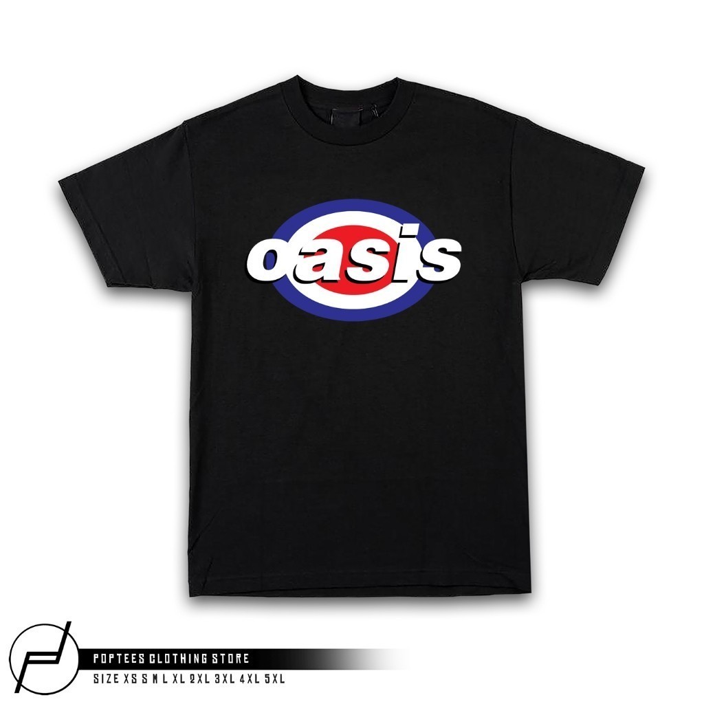 OASIS BAND 100% COTTON T-SHIRT UNISEX TEE | Shopee Malaysia