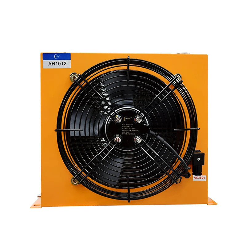 AH1012T Hydraulic Air Cooler Air Cooled Oil Radiator 24V/12V/220V/380V Truck-Mounted Crane ...