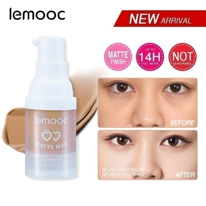 [Shopee Choice]Foundation Liquid Concealer Foundation Full Coverage Oil ...