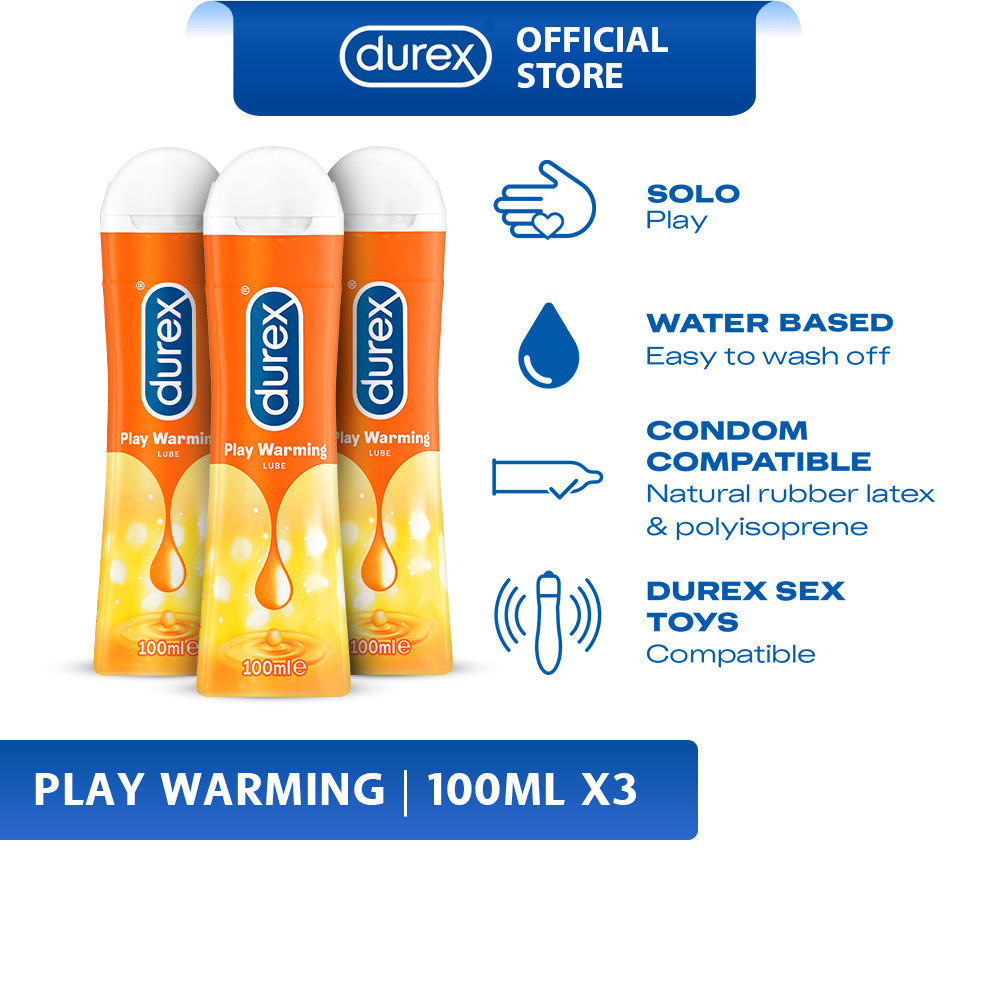 [Bundle of 3] Durex Play - Warming 100ml | Shopee Malaysia