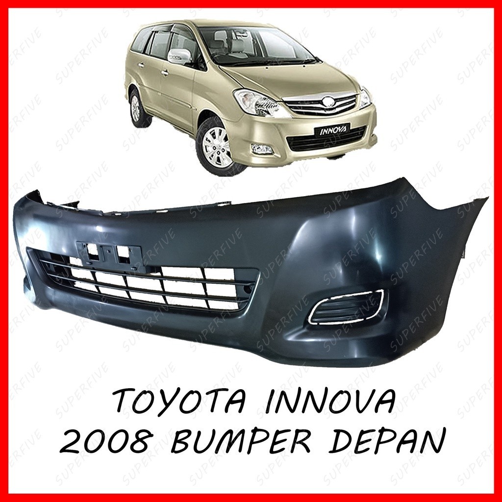 TOYOTA INNOVA (2008 - 2010) FRONT BUMPER / BUMPER DEPAN | Shopee Malaysia