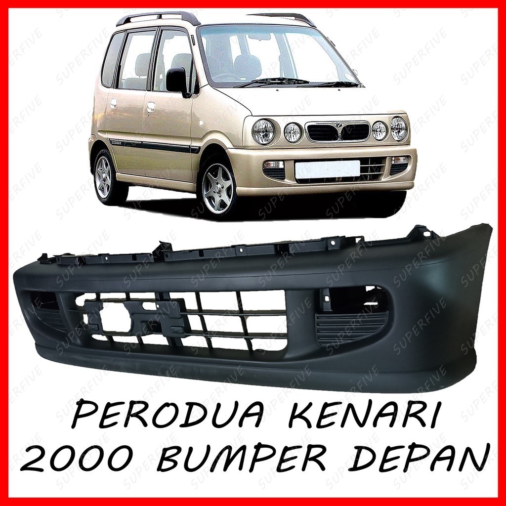 PERODUA KENARI 1999 - 2004 FRONT BUMPER / BUMPER DEPAN | Shopee Malaysia