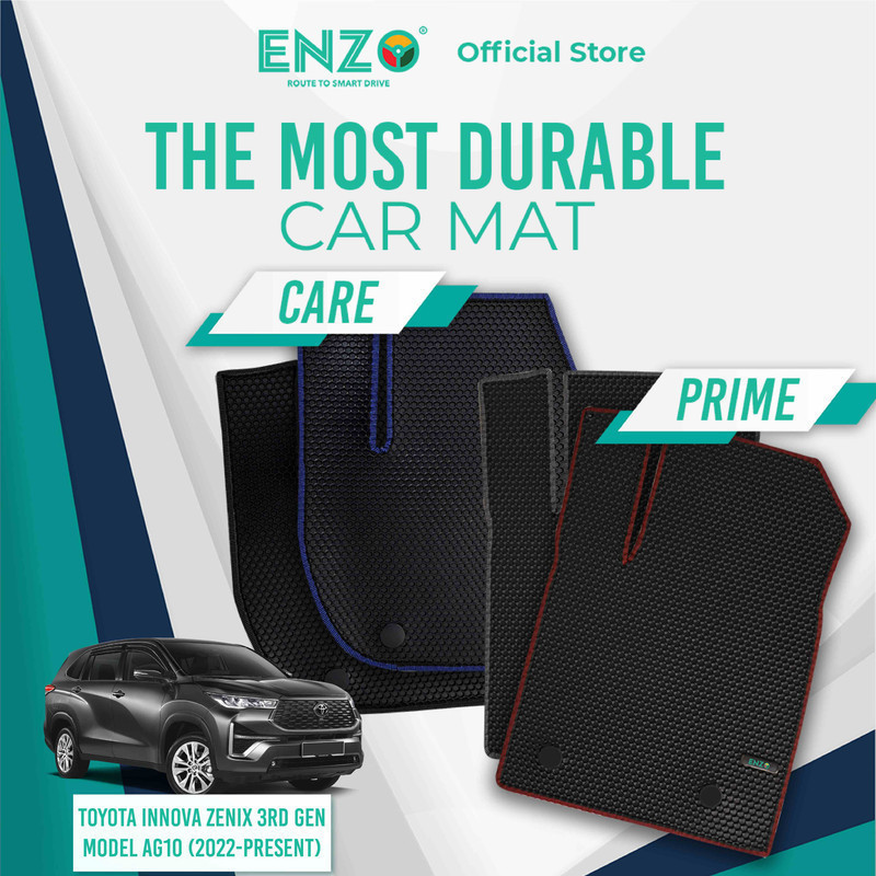 ENZO Car Mat- Toyota Innova Zenix 3rd Gen Model AG10 (2022-Present ...
