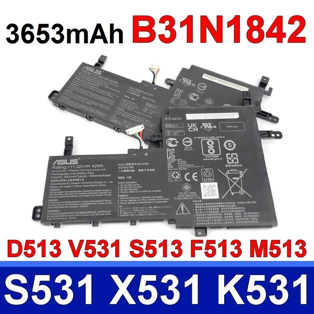 ASUS B31N1842 A513E S531 X531 K531 V531 D513 F513 M513 S531FL X531FL ...
