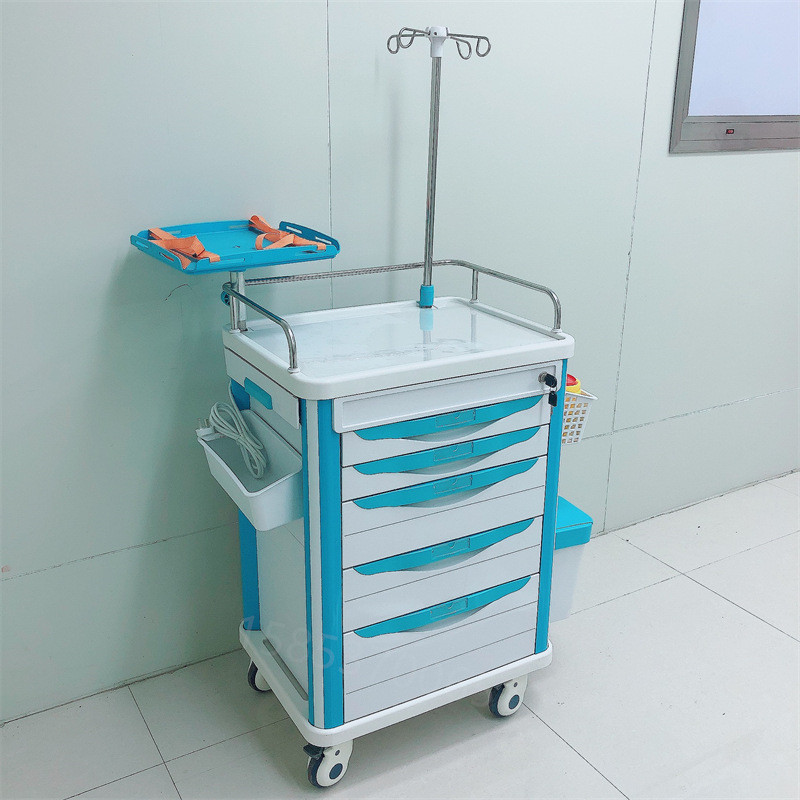 J-H/ Hospital UseabsAnesthesia Cart Rescue Carriage Mute Nursing First ...