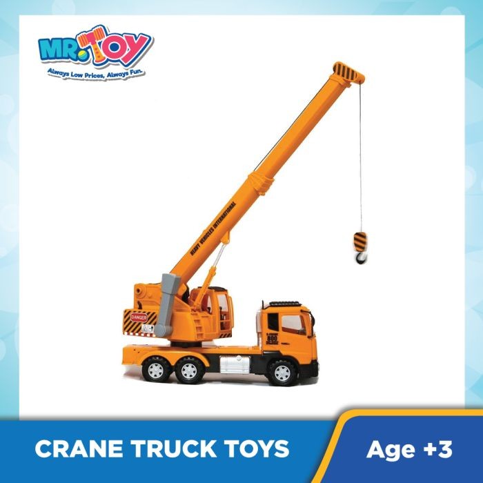 (LILITOYS) King Super Big Construction Crane Truck Model 201A | Shopee ...
