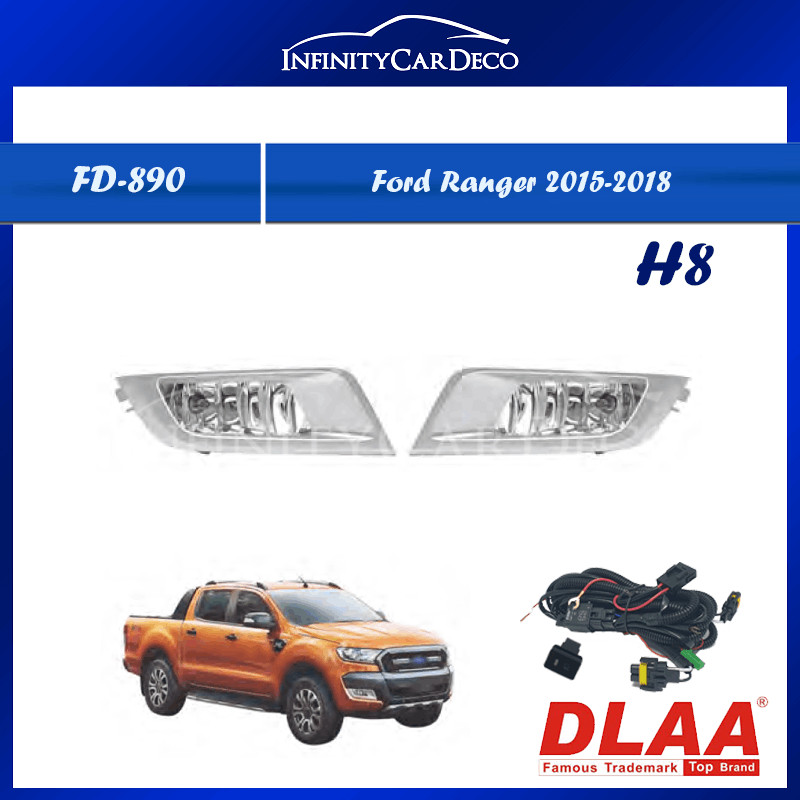 DLAA Ford Ranger 2015-2018 Original OEM Fog Lamp (Full set) | Shopee ...