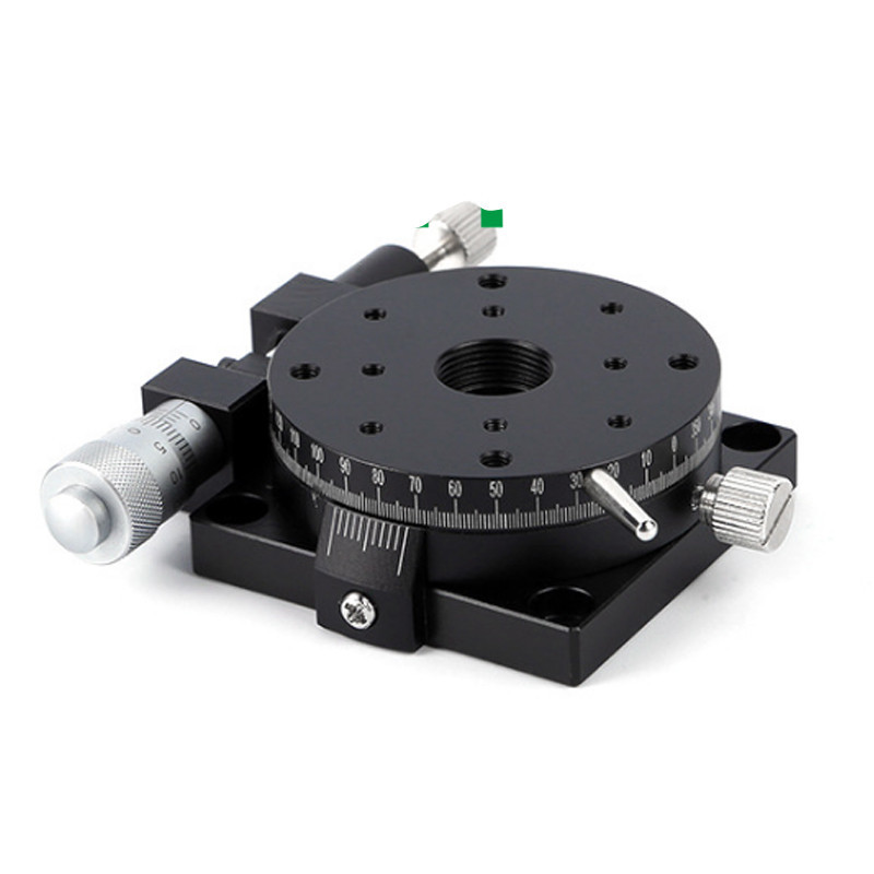 R Axis RSP40-L Precision type Manual Rotating Platform Sliding Stage ...