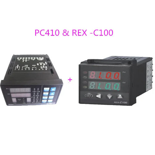 PC410 with RS232 Communication Module & REX-C100 Tempereature ...