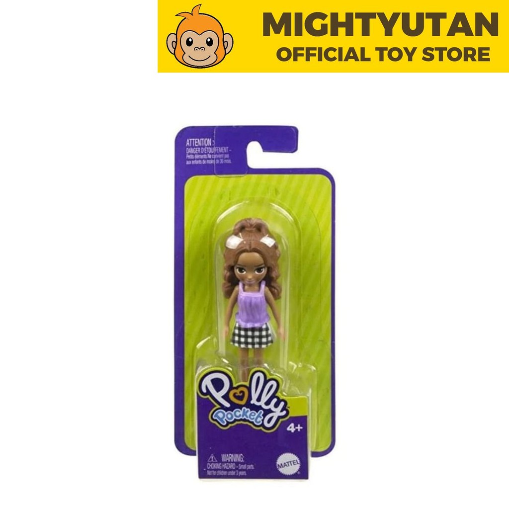 [Original] Polly Pocket Impulse Doll - Polly's Friends Wearing Purple ...
