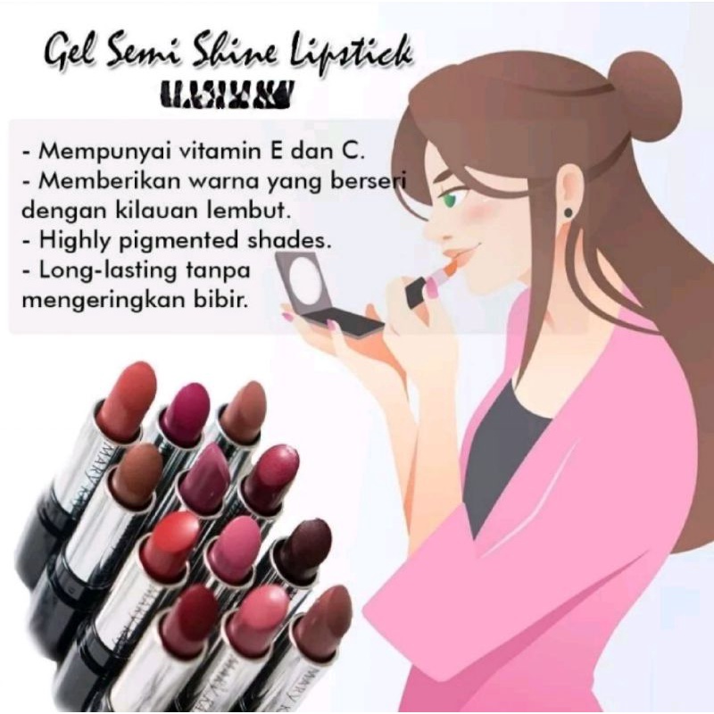 MK Gel semi shine lipstick ( pre Oder) | Shopee Malaysia