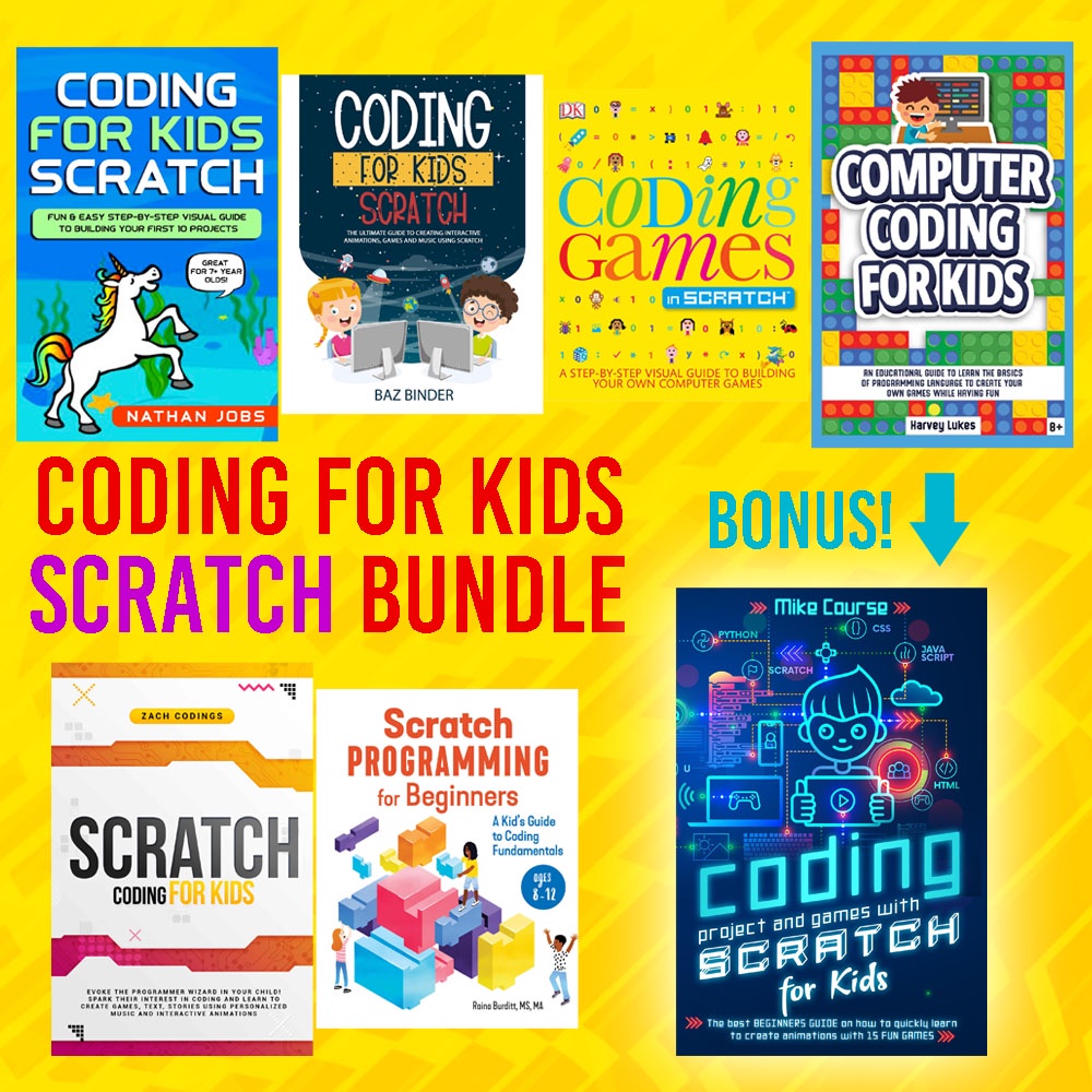 Coding For Kids SCRATCH Bundle | Children Programming | Learn ...