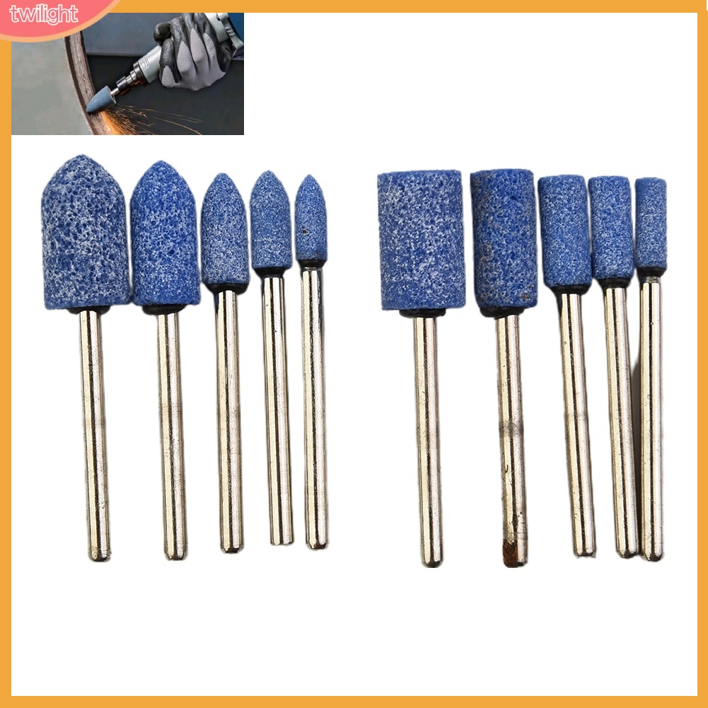 Grinding Bit 10pcs Ceramic Rotary Die Grinder Drill Bit Tool Jade Wood ...