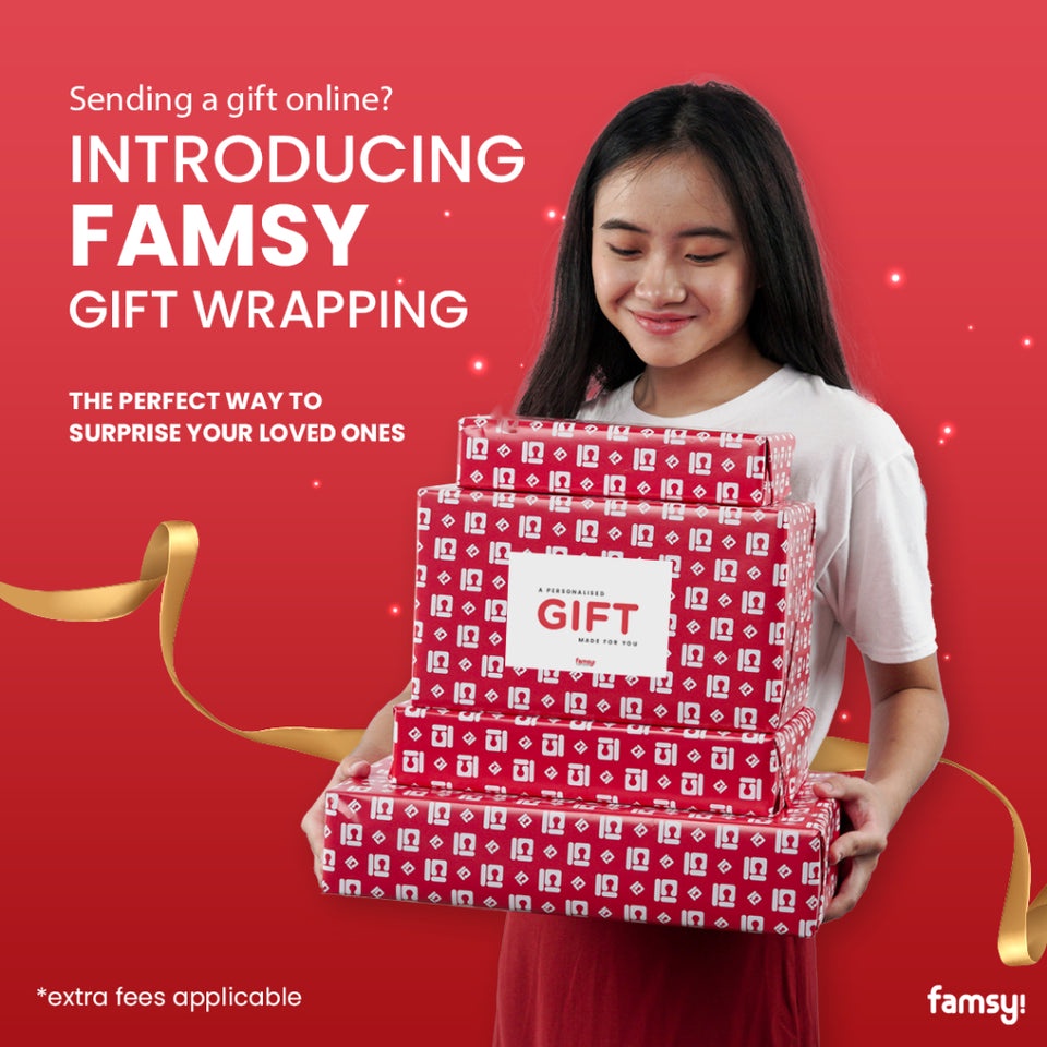 FAMSY Gift Wrapping Paper Service (per order only) | Shopee Malaysia