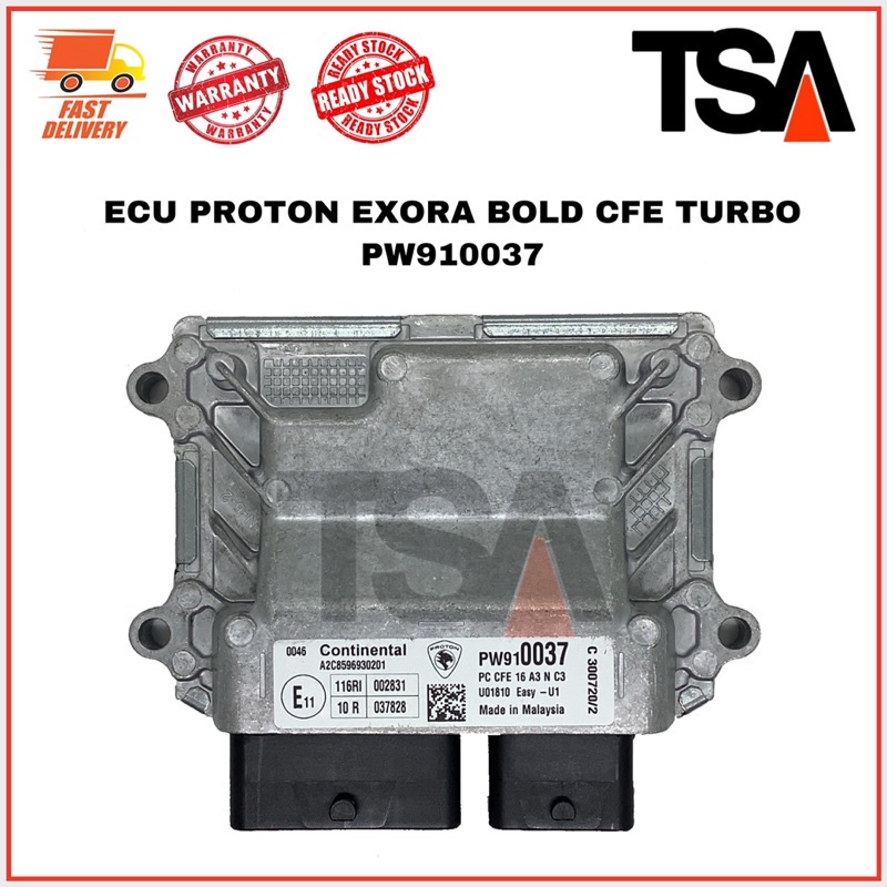 ECU PROTON EXORA BOLD CFE TURBO - PW910037 [0037] ENGINE CONTROL UNIT | Shopee Malaysia