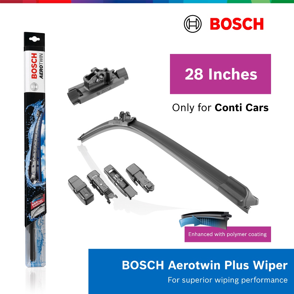 Bosch Aerotwin Plus Wiper (single pack) for Continental Car - AP28 ...
