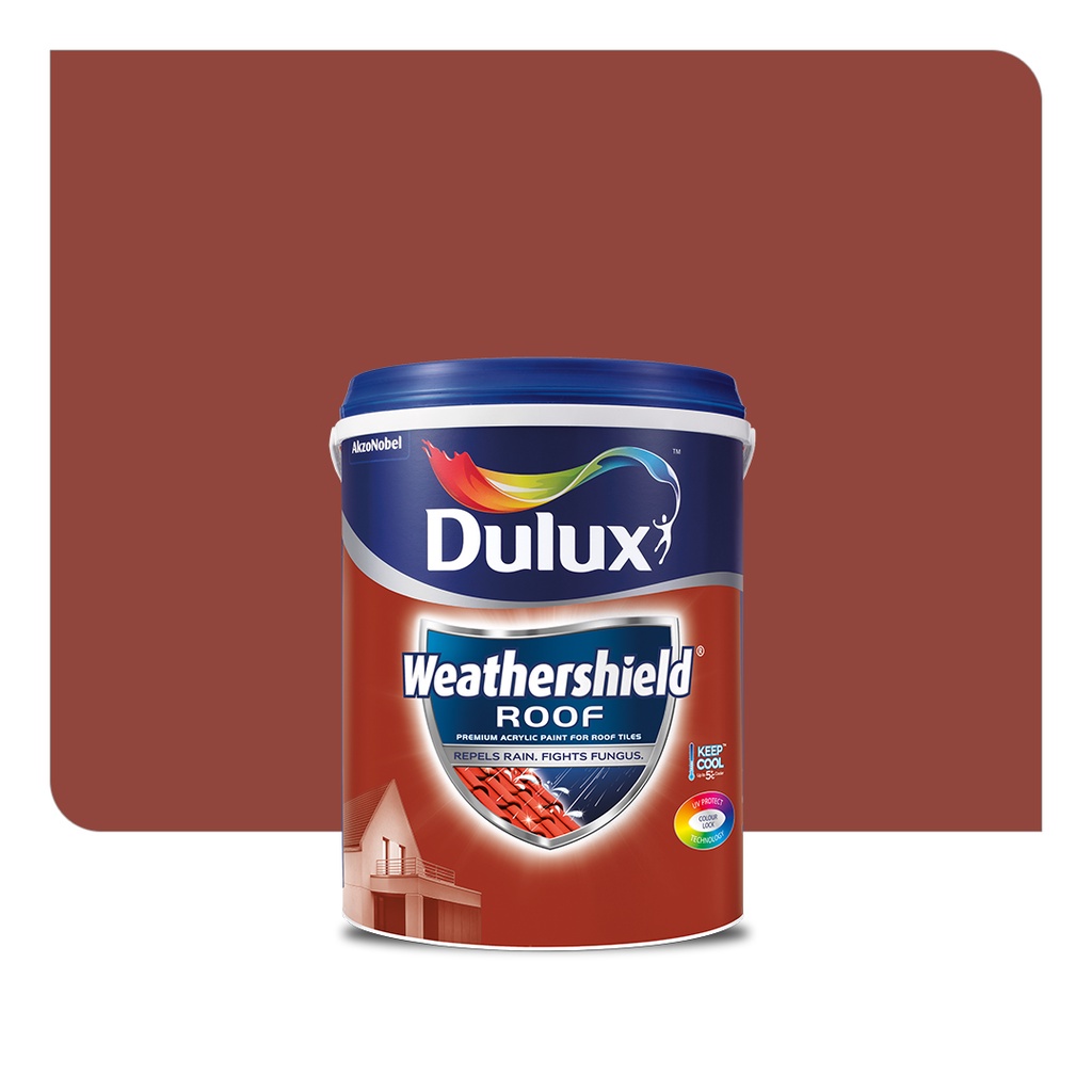 Dulux Weathershield Roof Exterior Paint - Ready Mix Colours | Shopee ...