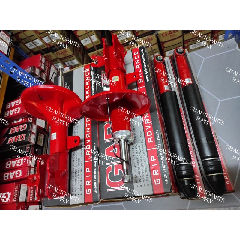 Honda Jazz GE TFO Front and Rear Pair Heavy-duty Gas Absorber Gab ...