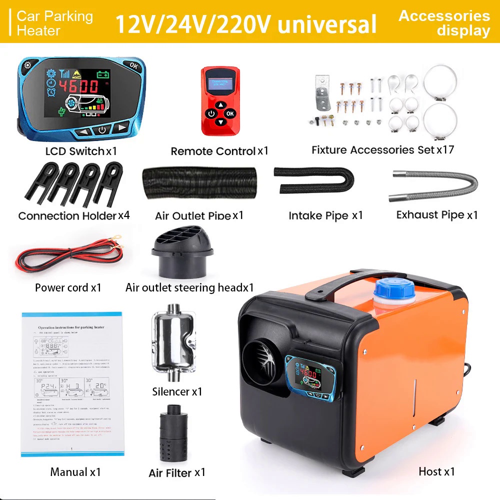 12V&24V&220V Universal 5KW Dual Directional Remote Control/Conventional ...