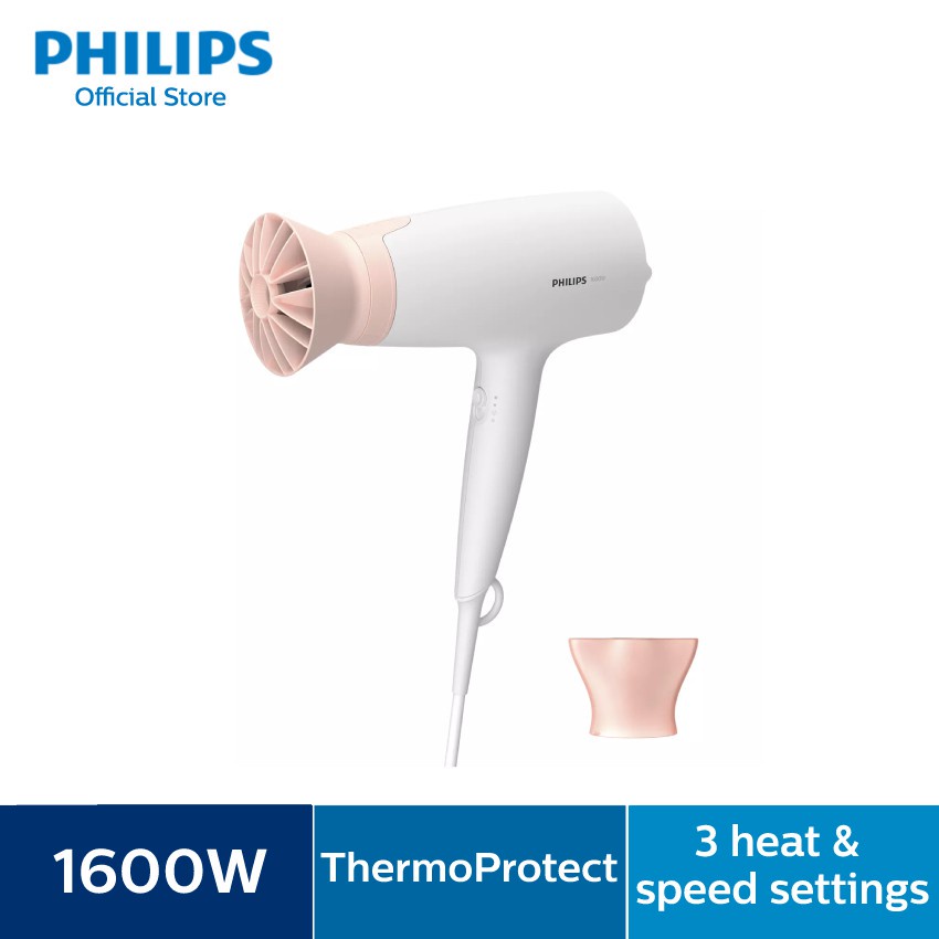 Philips 3000 Series Hair Dryer BHD300/13 | Shopee Malaysia