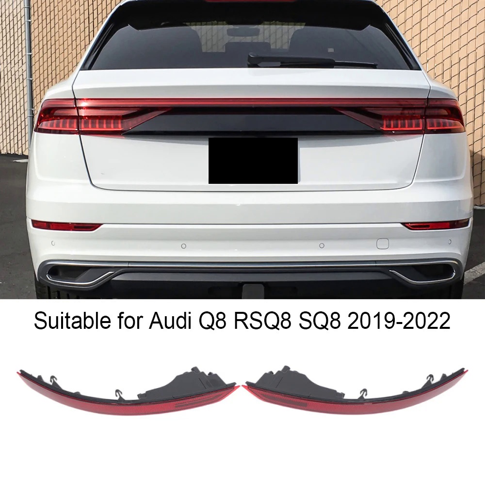 Rear Bumper Reflector Light Stop Brake Light Rear Tail Light For Audi ...