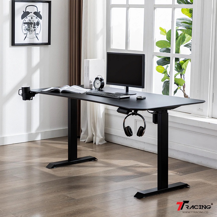 TTRacing Titus Smart Desk Gaming Table Study Working Height Adjustable ...