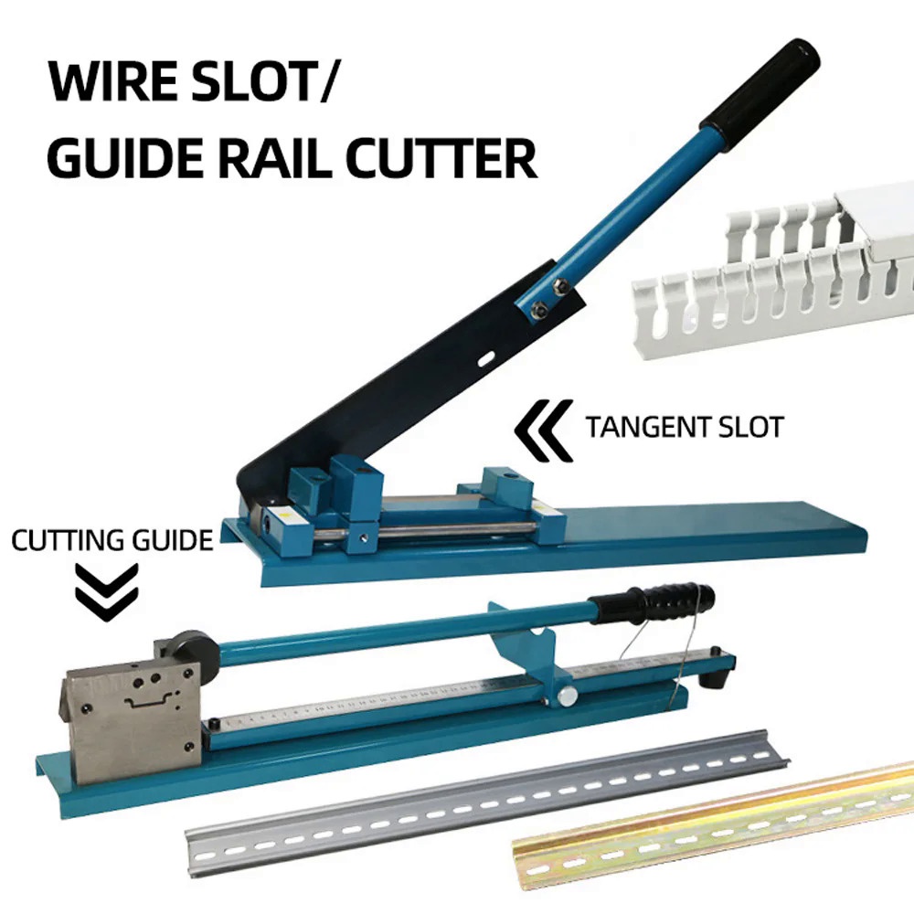 C45/Din Distribution Cabinet Electrical Rail Cutter Dz47 Steel Aluminum ...