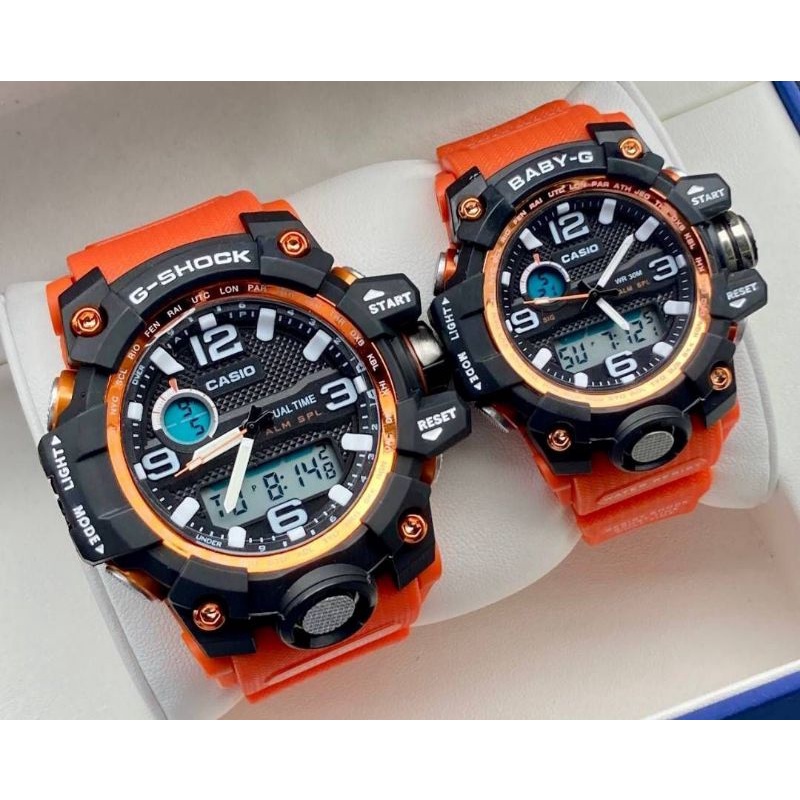 COUPLE WATCH SET G MAX WATCH UNISEX WITH BOX FREE | Shopee Malaysia