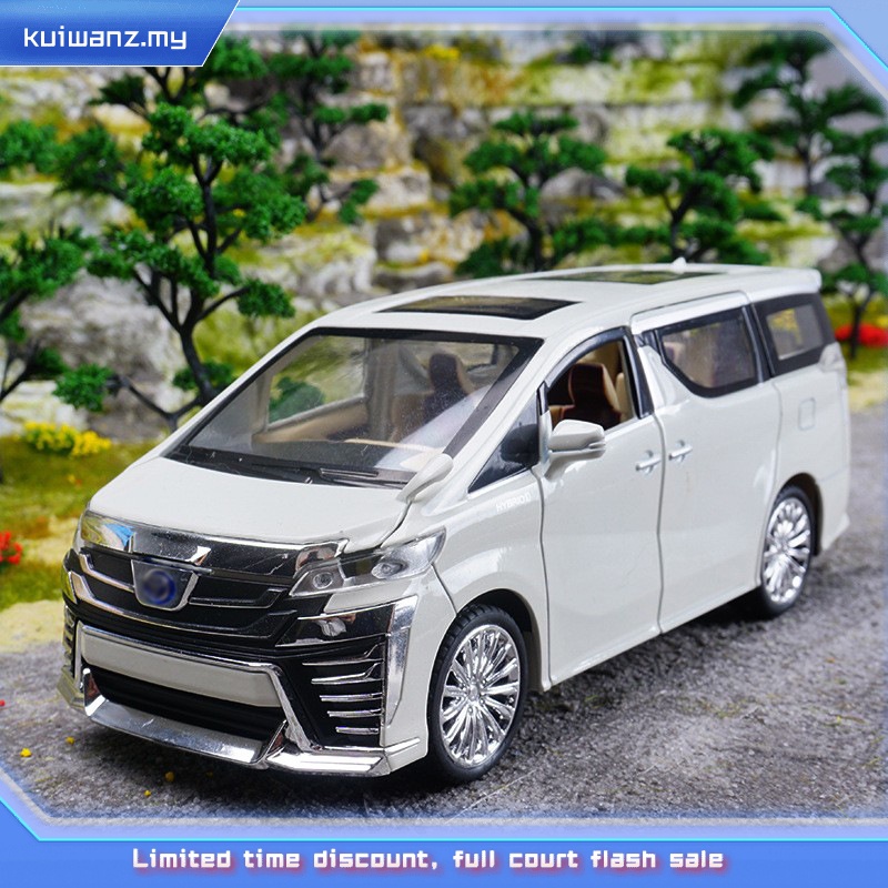 KLT 1/24 Diecast Car Model Modellista Toyota Alphard Vellfire Pull Back ...