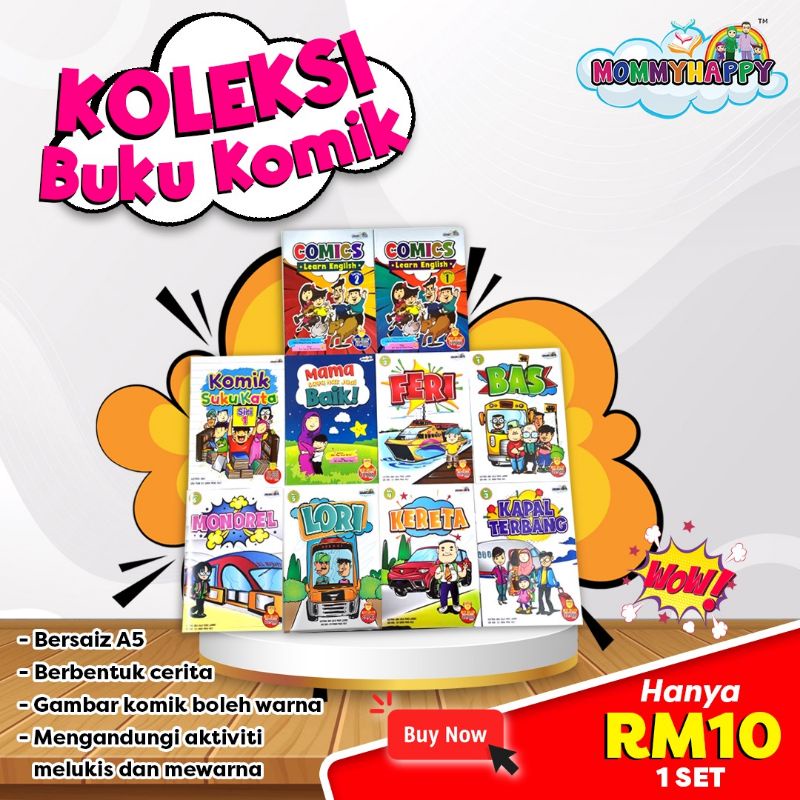KOMIK RM 1 / GOODIES / BIRTHDAY GIFT / REWARD / GIFT MURAH (Penuh ...