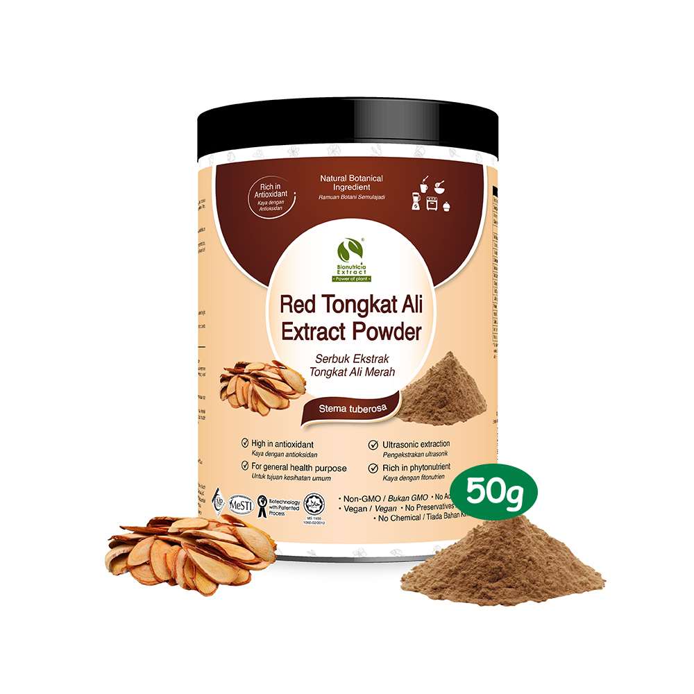 Bionutricia Extract Red Tongkat Ali Extract Powder (50g) | HALAL ...