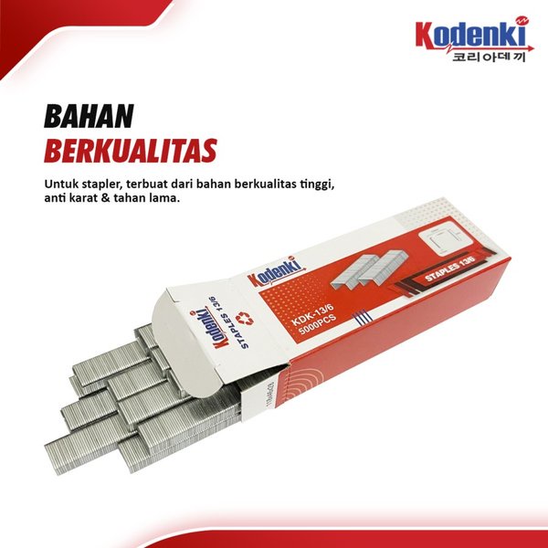 New Listing Isi Ulang Stapler Paku Tembak Air Staples Gun R23 13per6 ...
