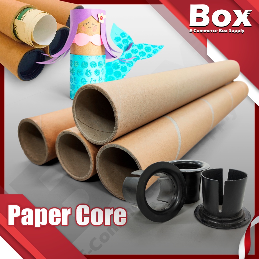 1pcs Used Wallpaper Cardboard Pack Tube Terpakai Teras Kertas End Cap ...