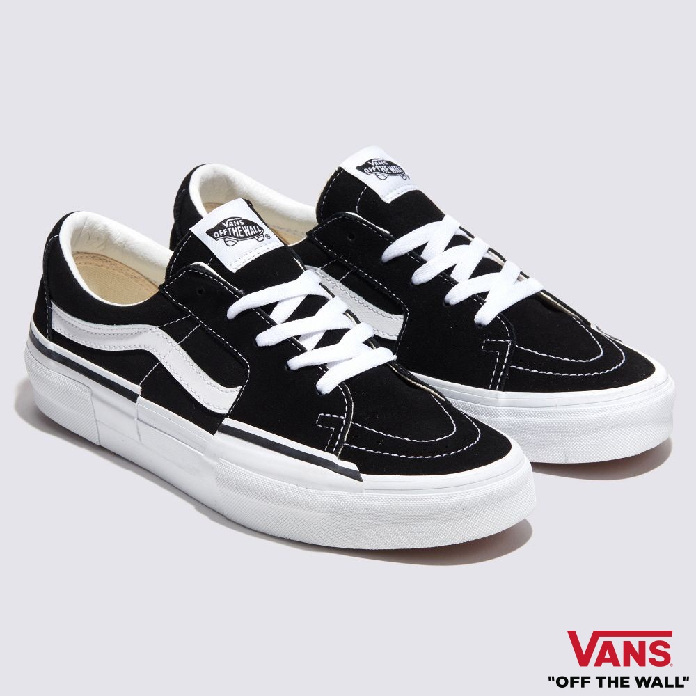 Vans SK8-Low Rearrange Stressed Sneakers Men (Unisex US Size) BLACK ...