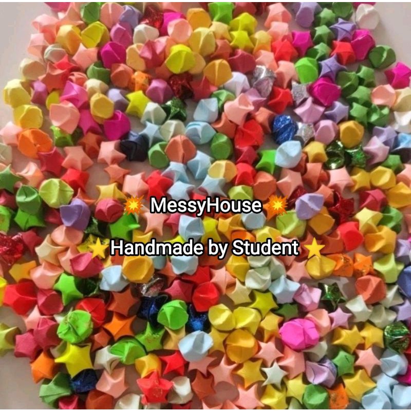 Handmade Star Finished Ready Made Folded Origami | Shopee Malaysia