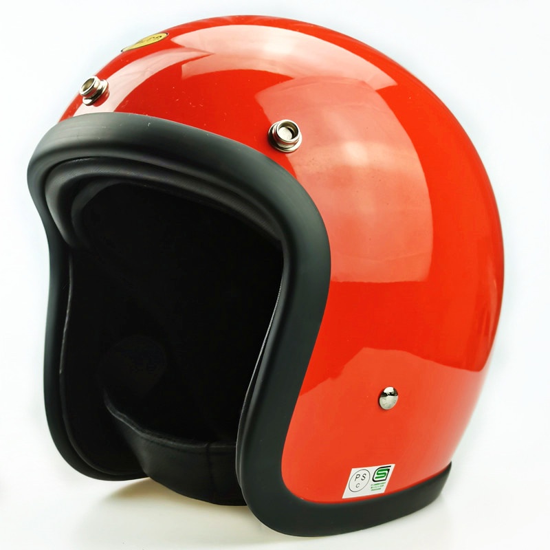 TT&CO Japanese Cafe Racer Vintage Motorcycle Helmet Casco Moto Retro ...