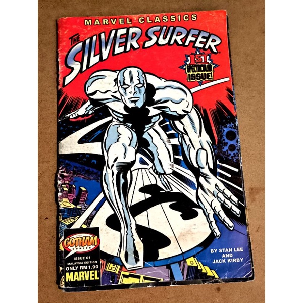 Marvel Classics The Silver Surfer 1st Spectacular Issue Gotham Comics ...