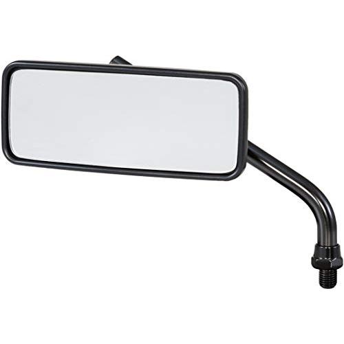 Tanax AVA-104-10 Bike Mirror, Napoleon Retra Black, Common to Left and Right, 10mm, Positive ...