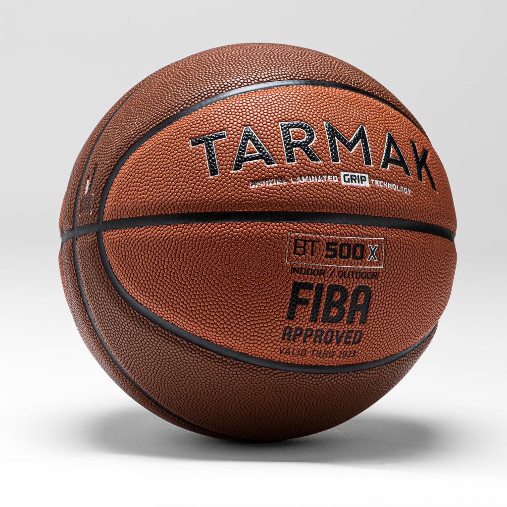 Decathlon Basketball Men Adult Basketball BT500 Grip Size 7 - Brown ...