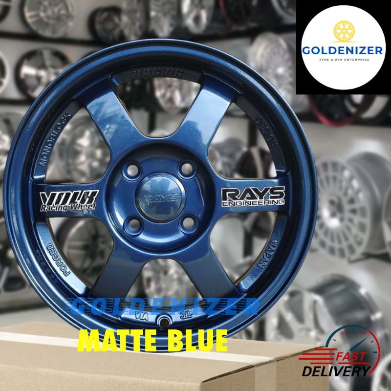 Rays sport rim 🛞kereta TE37 14inch 15 inch 16inch 17inch 14" 15" 16" 17 ...