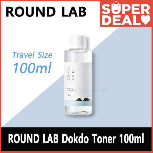 ROUND LAB Dokdo Moisture Toner 100ml Trial Travel Size (No Box ...