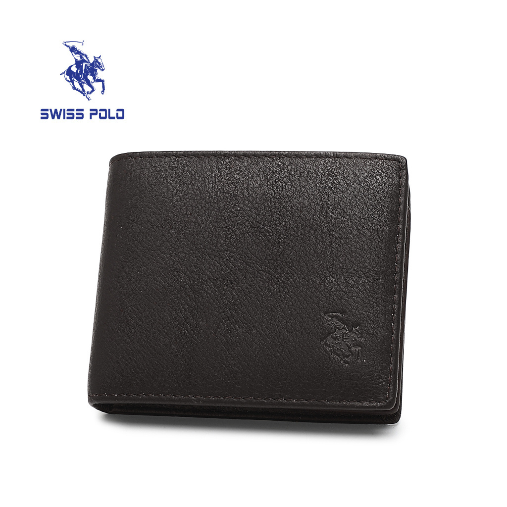 SWISS POLO GENUINE LEATHER WALLET (HOLELESS RFID WALLET) SW 188 / SW ...