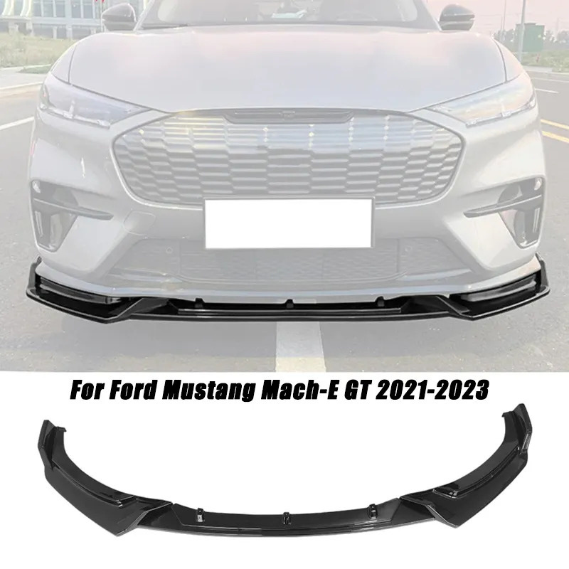 3Pcs Car Front Bumper Splitter Lip Spoiler Diffuser Tuning Protector ...