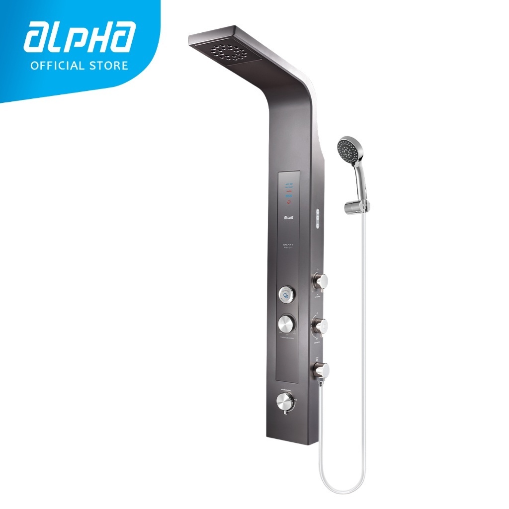 ALPHA SMART REVO E Rain Shower Instant Water Heater Non Pump | Shopee ...