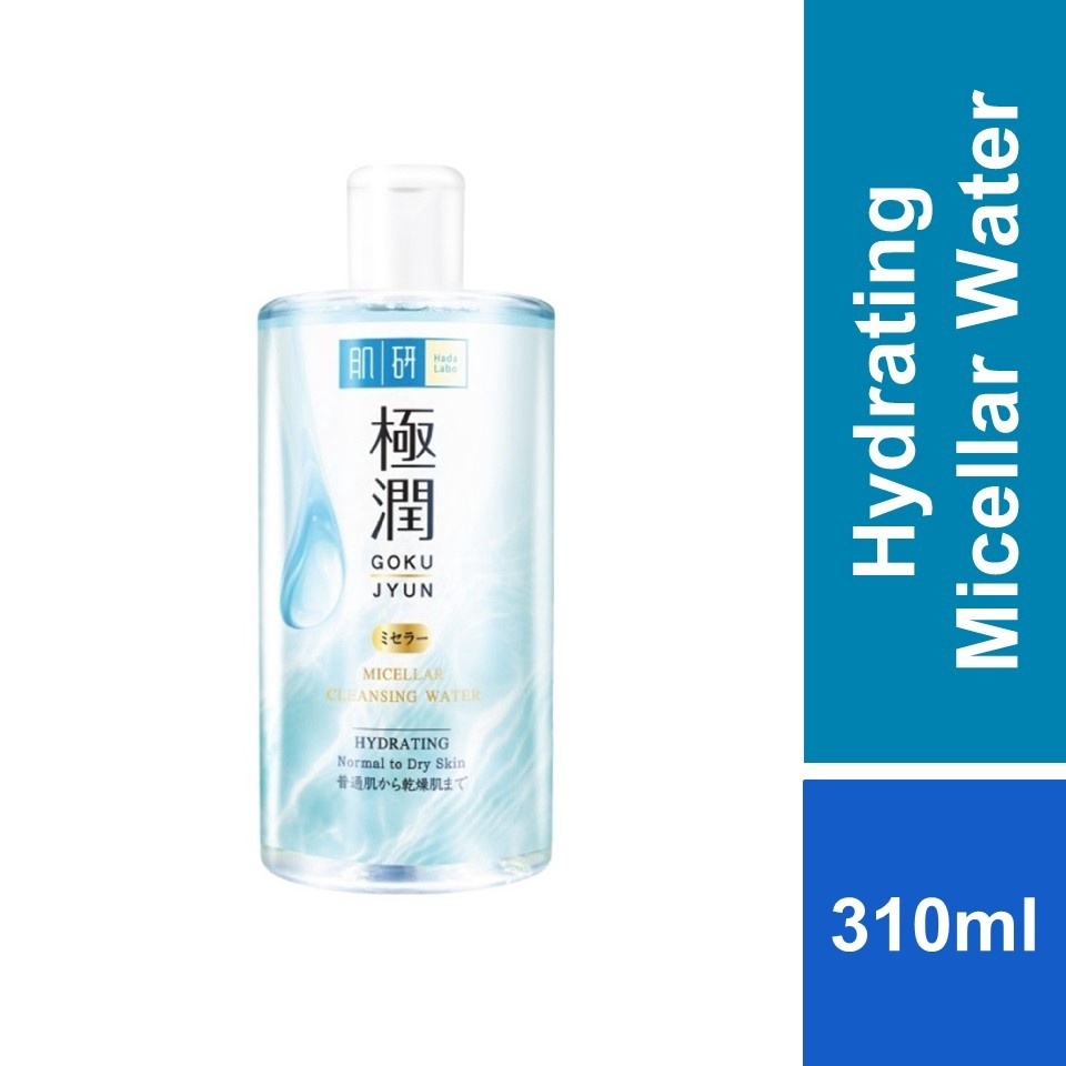 Hada Labo Hydrating Micellar Cleansing Water 310ml [Make up remover/ Remove heavy make up/ Deep ...