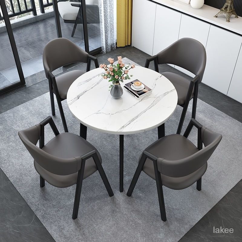 Table Coffee Meja Mini Kopi Tea Wood Simple Table Chair Combination ...